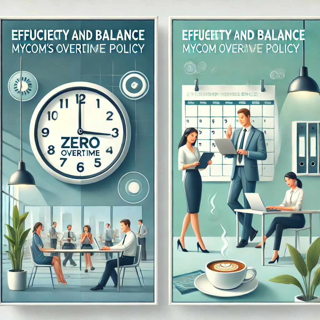 残業ゼロを目指した職場環境づくり | mycom